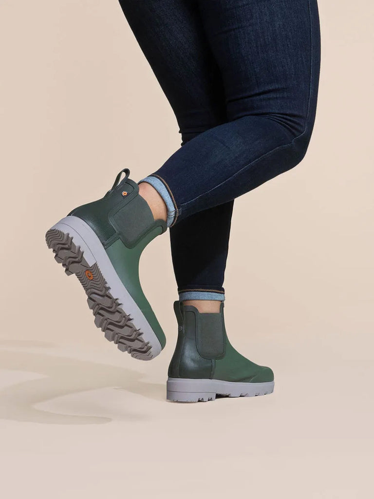 BOGS Holly Chelsea Green Ash Womens Boots | Free Shipping – Bstore
