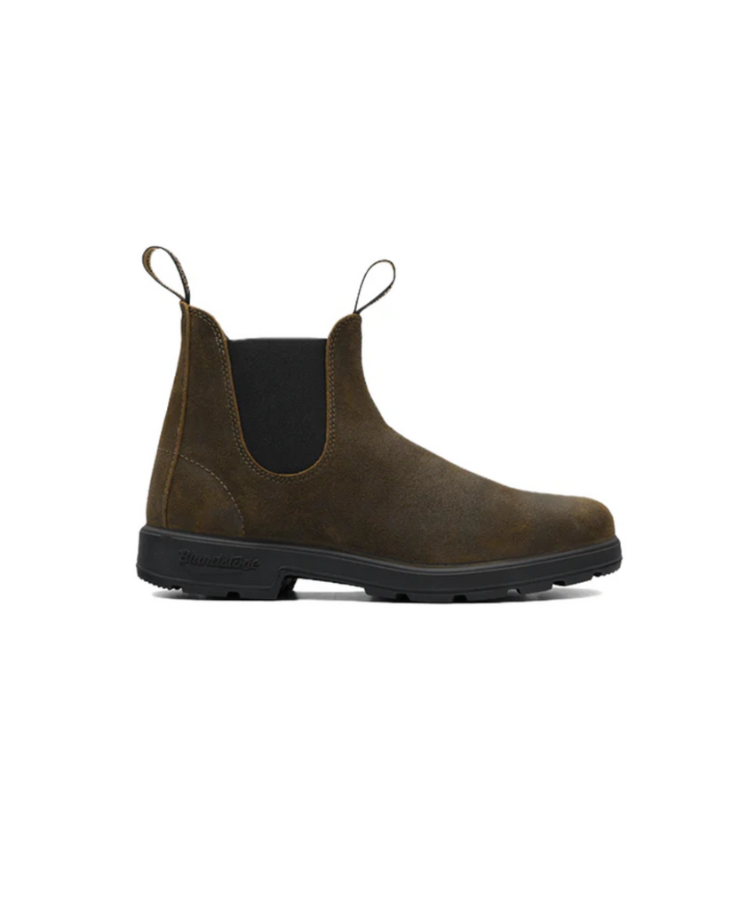 Blundstone 1615 Dark Olive Suede Boots | Free Shipping – Bstore