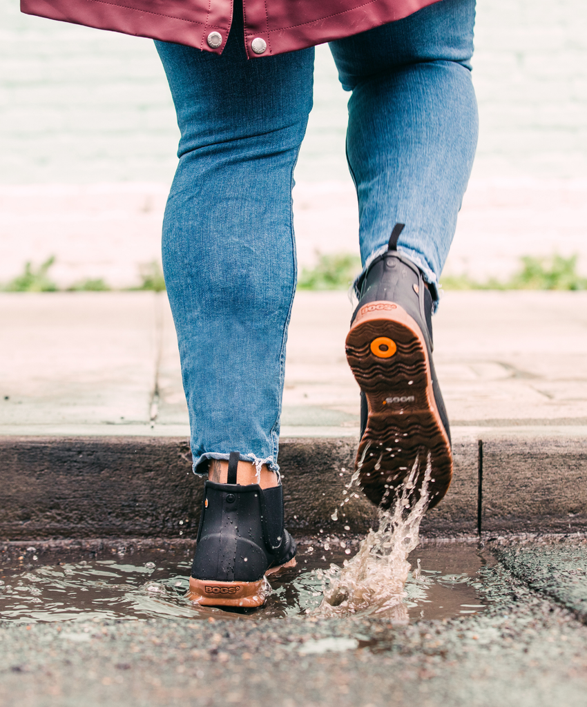 BOGS Sweet Pea Black Womens Wide Boots | Free Shipping – Bstore