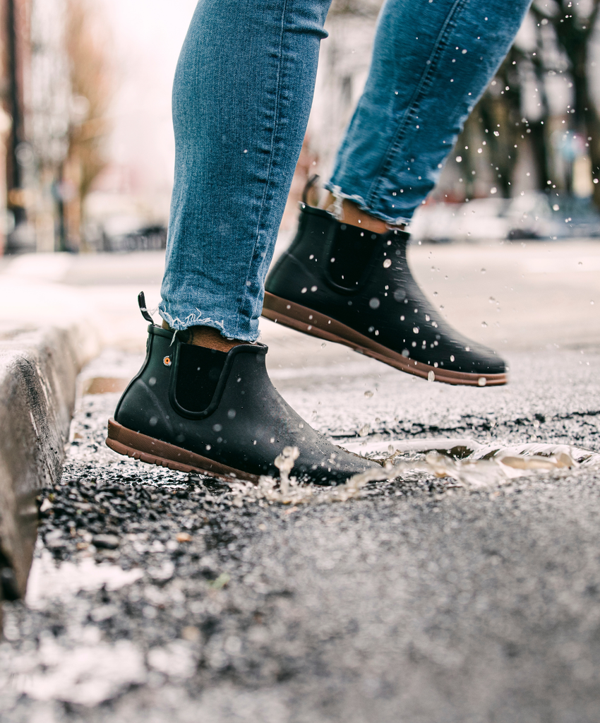 BOGS Sweet Pea Black Womens Wide Boots | Free Shipping – Bstore
