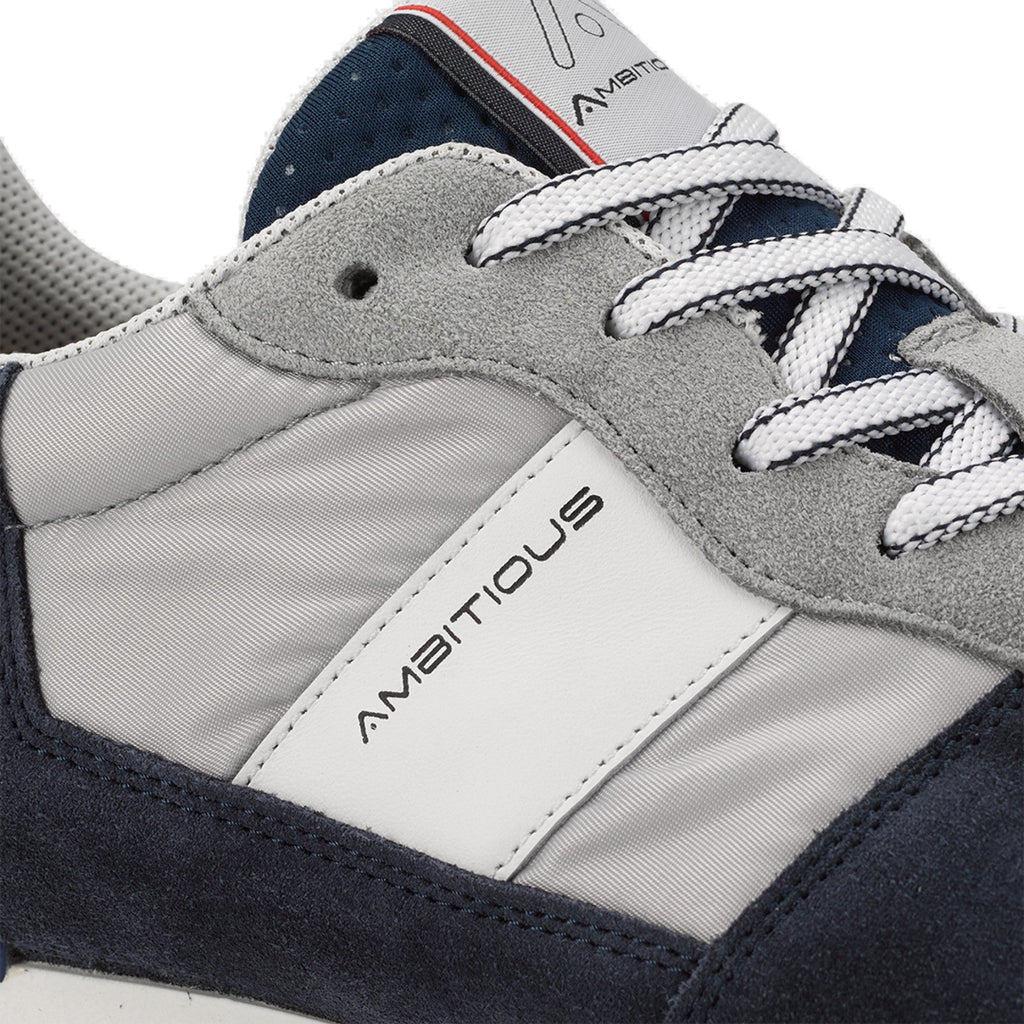 Ambitious Ken Runner Mens Sneaker Navy Grey – Bstore