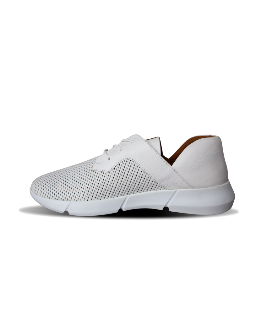 Elska Vayah Solid White Sneakers – Bstore