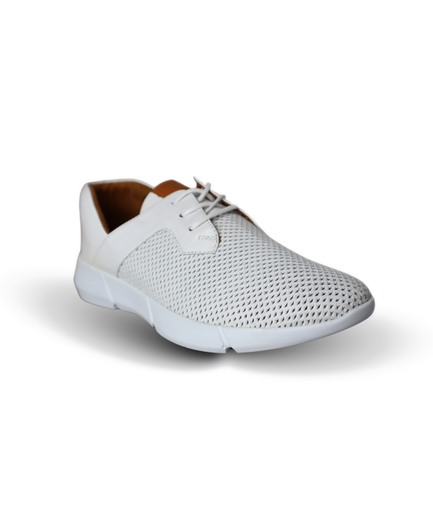 Elska Vayah Solid White Sneakers – Bstore