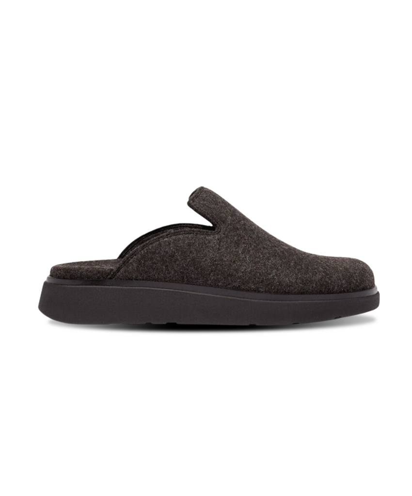 FitFlop Gen-FF e01 Mens Felt Mules Black – Bstore