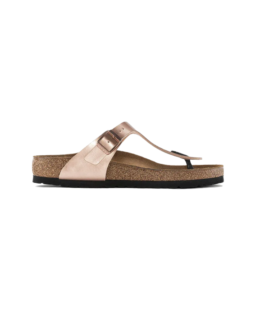 Birkenstock Gizeh Birko-Flor Metallic Copper Sandals – Bstore