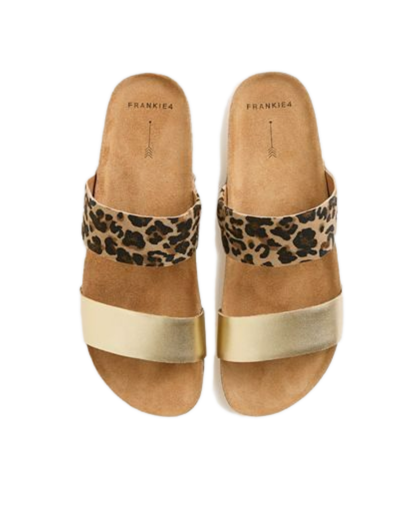 Frankie4 Maria III Slides Gold – Bstore