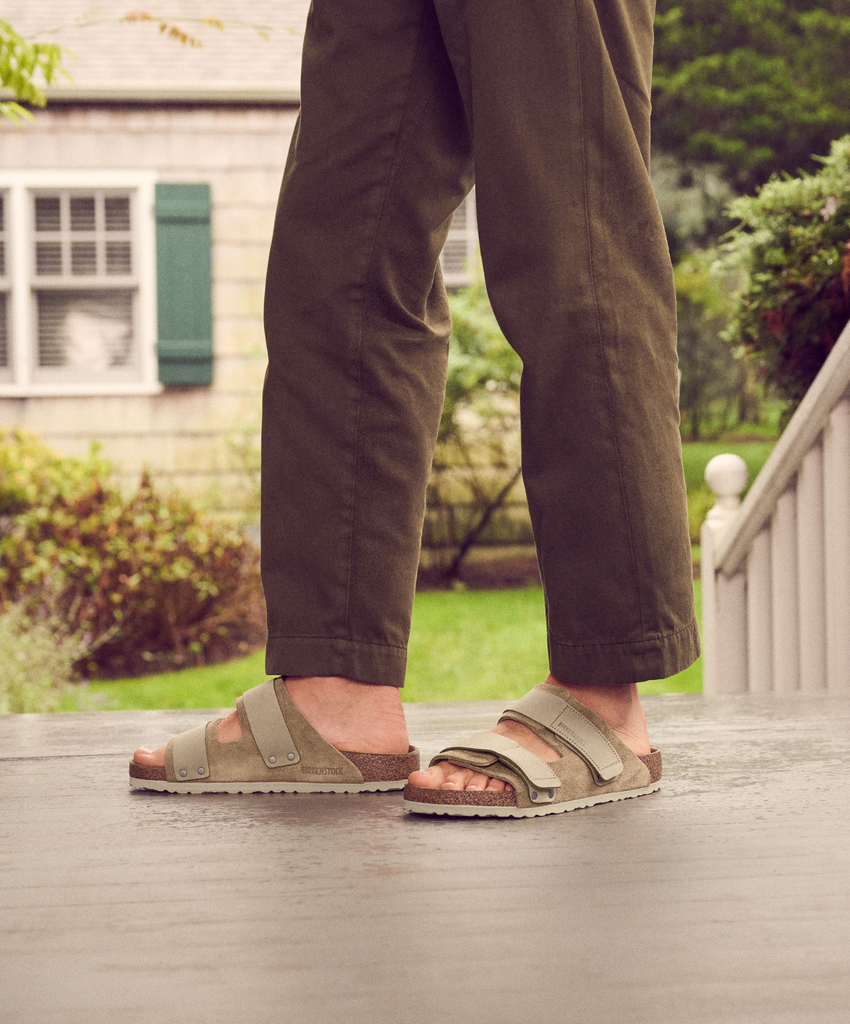 Birkenstock Uji Suede/Nubuck Leather Taupe Sandals – Bstore