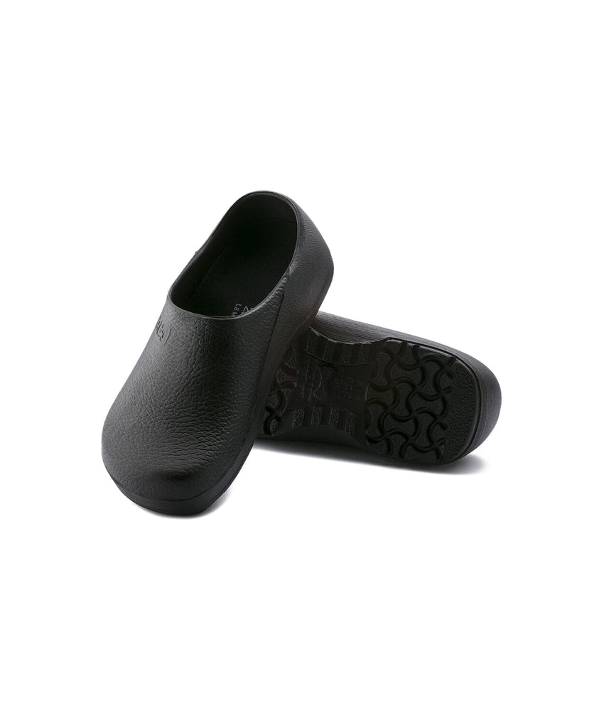 Birkenstock Birkis Profi Birki PU Black Clogs | Free Shipping – Bstore