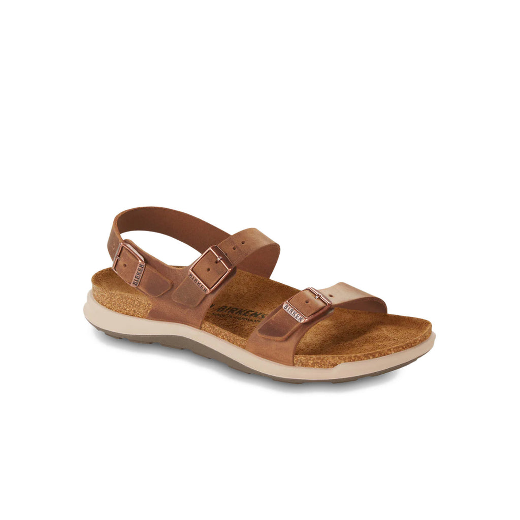 Birkenstock Sonora Cross Town Oiled Leather Ginger Brown Sandals – Bstore