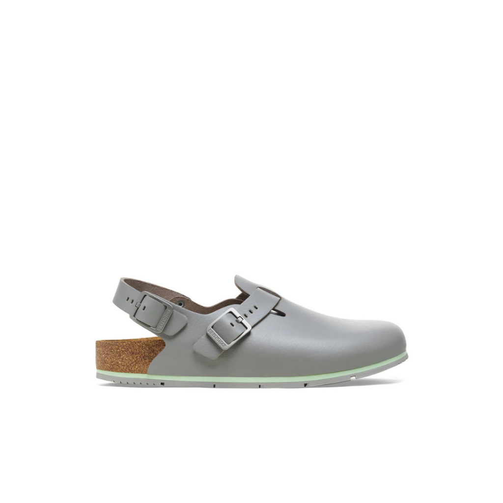 Birkenstock Tokio Pro PU Coated/Leather (Gun metal) Grey Clogs – Bstore