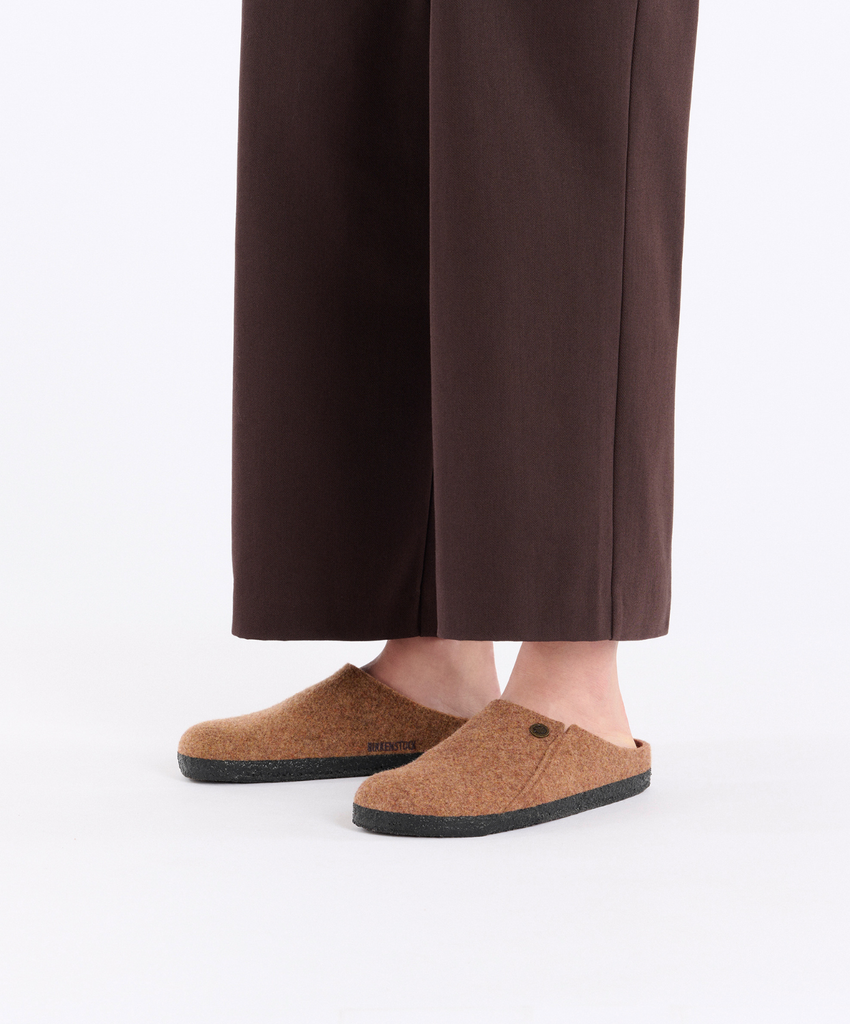 Birkenstock Zermatt Wool Felt Toffee Melange Clogs – Bstore