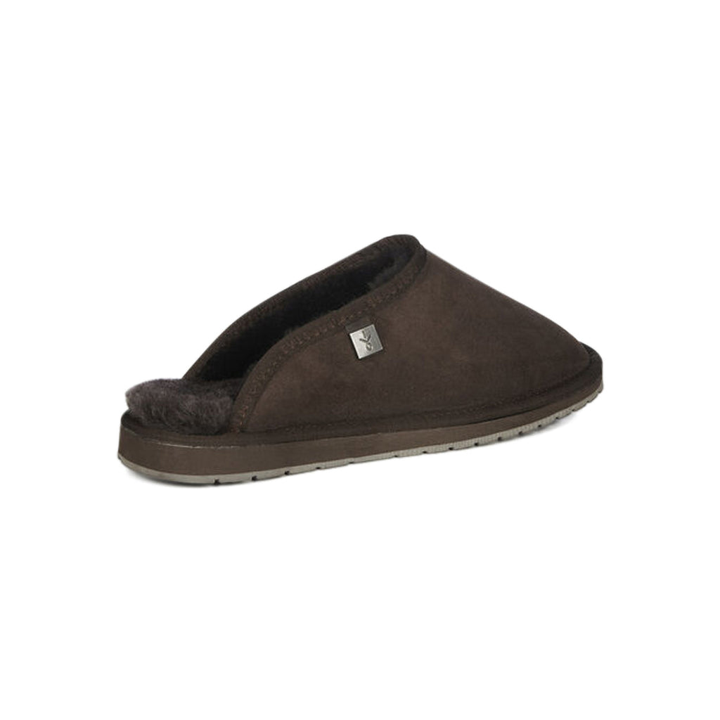 EMU Platinum Esperence Chocolate Mens Sheepskin Slippers | Free ...