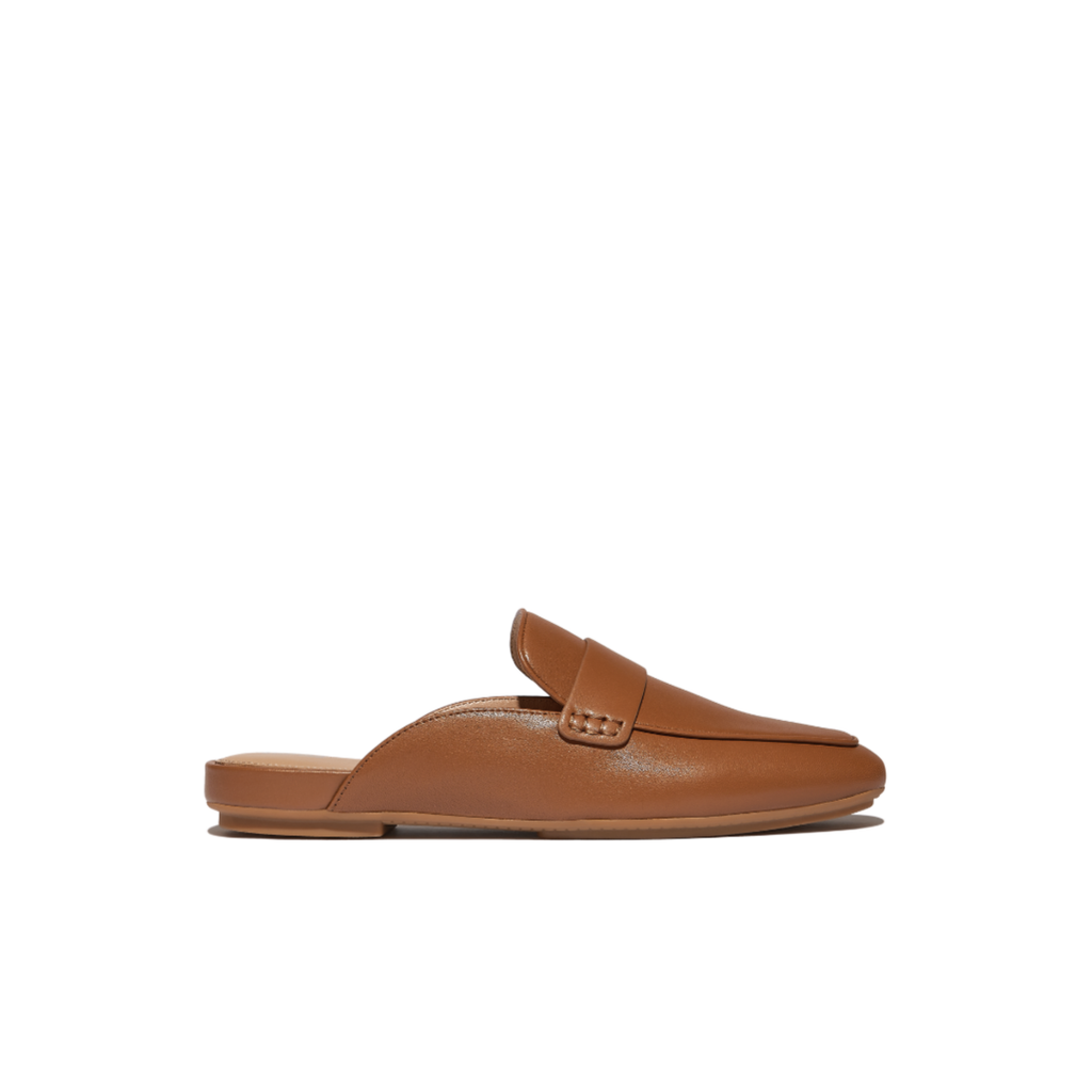 Fitflop Delicato Soft Leather Mules Deep Tan – Bstore