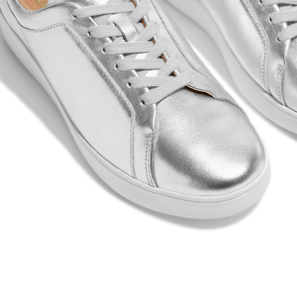 FitFlop Rally Silver Sneakers | Free Shipping – Bstore