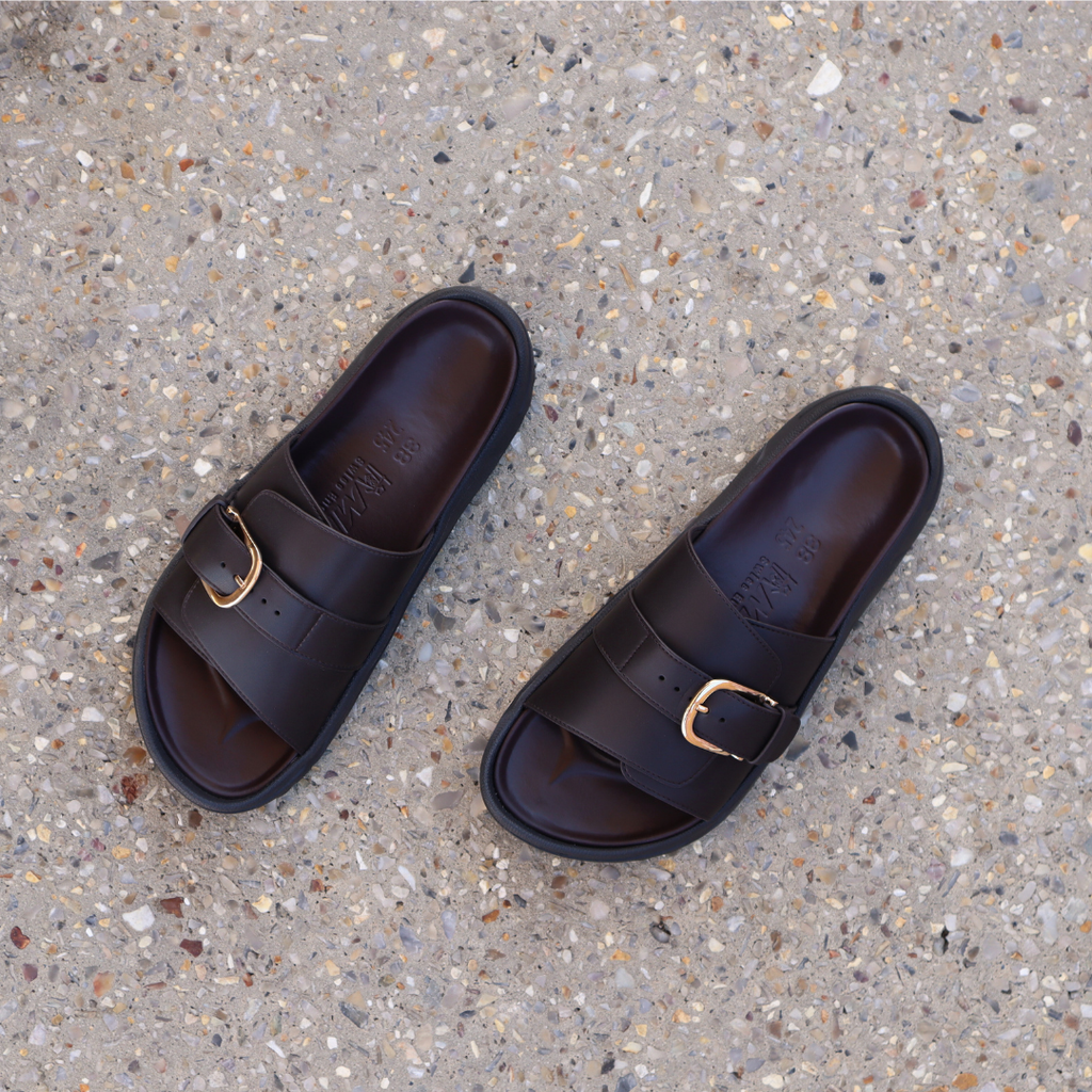 MBT Nikko Brown Womens Recovery Slides – Bstore