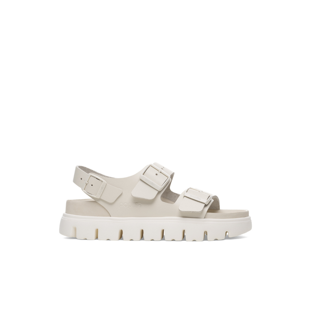 Papillio Milano Chunky Exquisite Leather Eggshell Sandals – Bstore