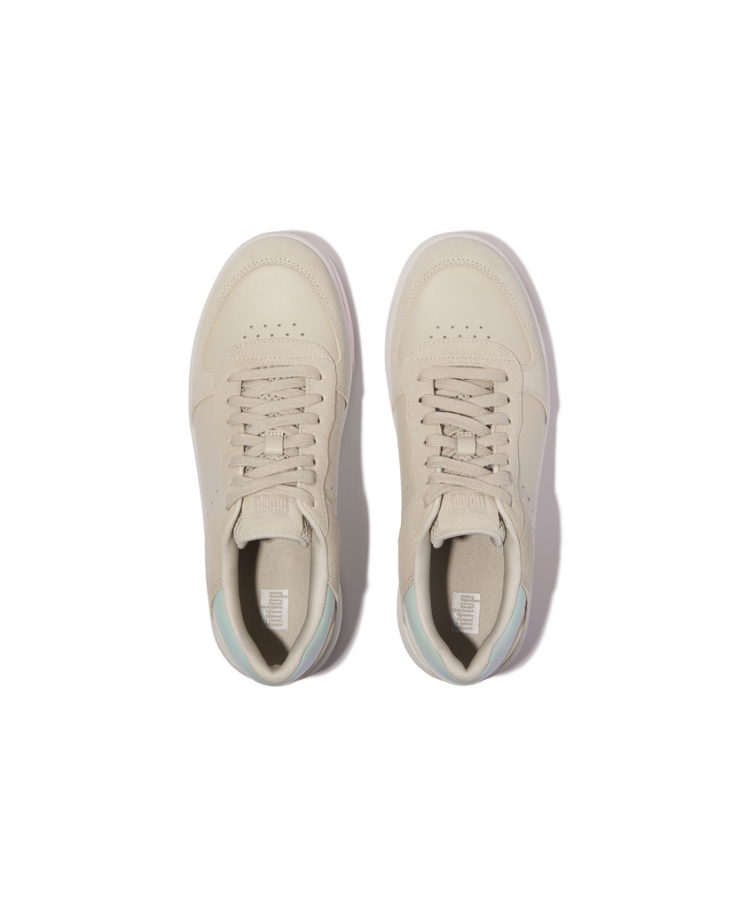 FitFlop Rally Evo Leather Sneaker Beige Multi – Bstore