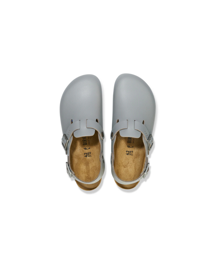 Birkenstock Tokio Pro PU Coated/Leather (Gun metal) Grey Clogs – Bstore