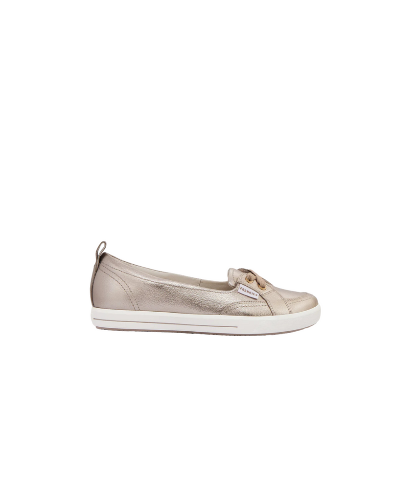 Frankie4 Sophie IV Champagne Tumbled Flats – Bstore