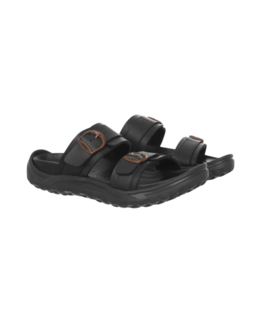 MBT Fuji II Black/Black Womens Recovery Sandals Black | Free Express ...